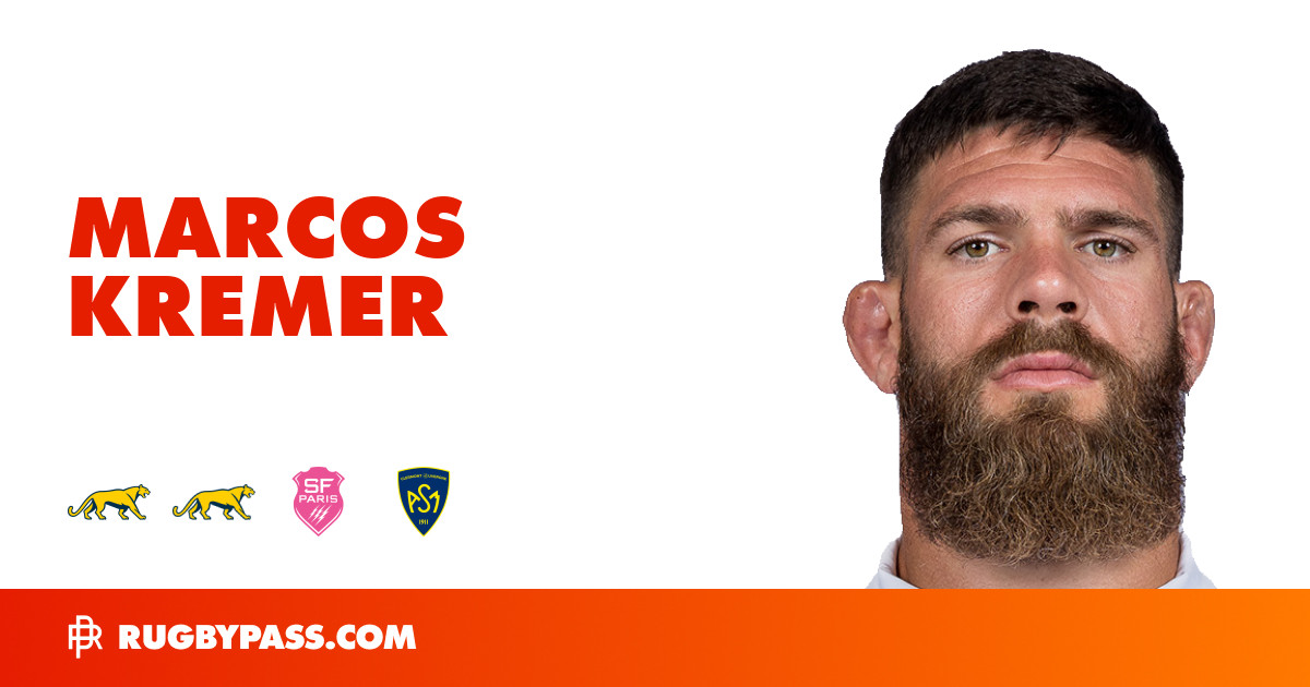 Marcos Kremer Rugby Bio | News, Stats, Age, Height & Team | RugbyPass