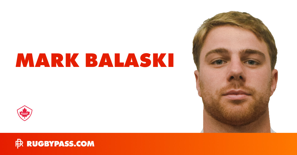 Mark Balaski Rugby Bio | News, Stats, Age, Height & Team | RugbyPass