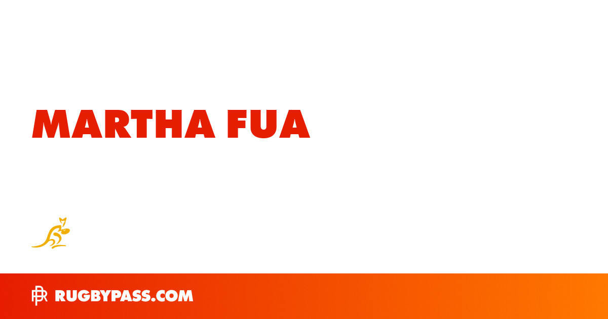 Martha Fua Rugby Bio | News, Stats, Age, Height & Team | RugbyPass