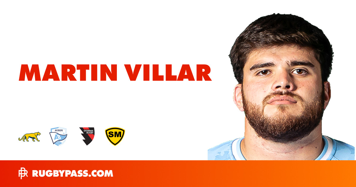 Martin Villar Rugby Bio | News, Stats, Age, Height & Team | RugbyPass