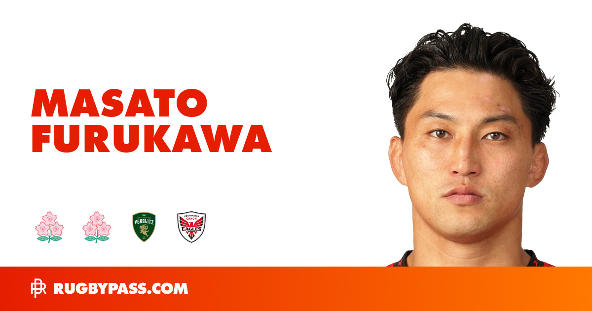 Masato Furukawa Rugby Bio | News, Stats, Age, Height & Team | RugbyPass