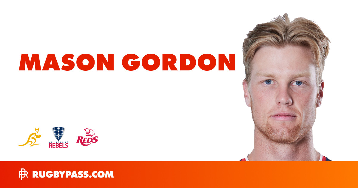 Mason Gordon Rugby Bio | News, Stats, Age, Height & Team | RugbyPass