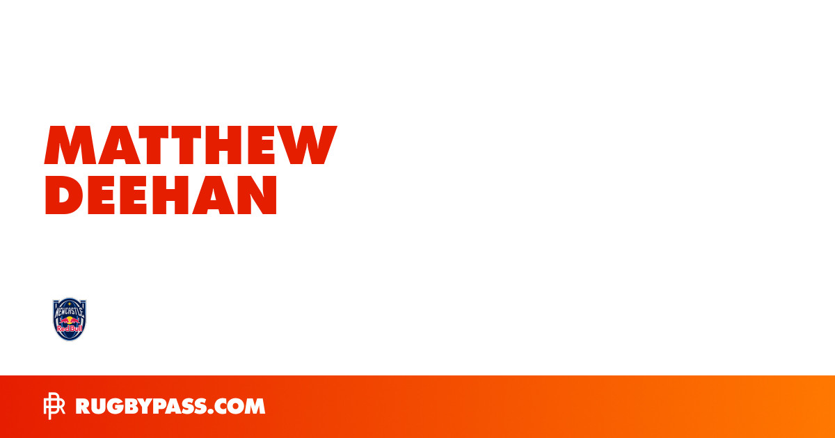 Matthew Deehan Rugby Bio | News, Stats, Age, Height & Team | RugbyPass