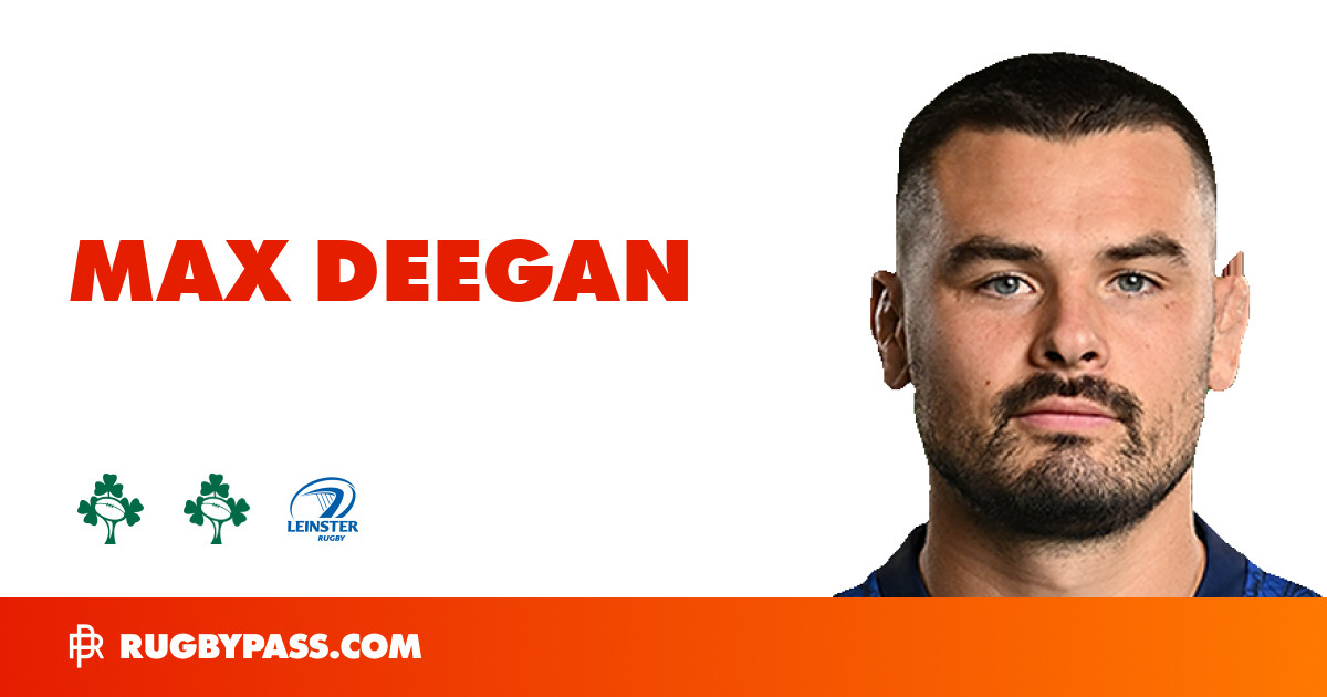 Max Deegan Rugby Bio | News, Stats, Age, Height & Team | RugbyPass