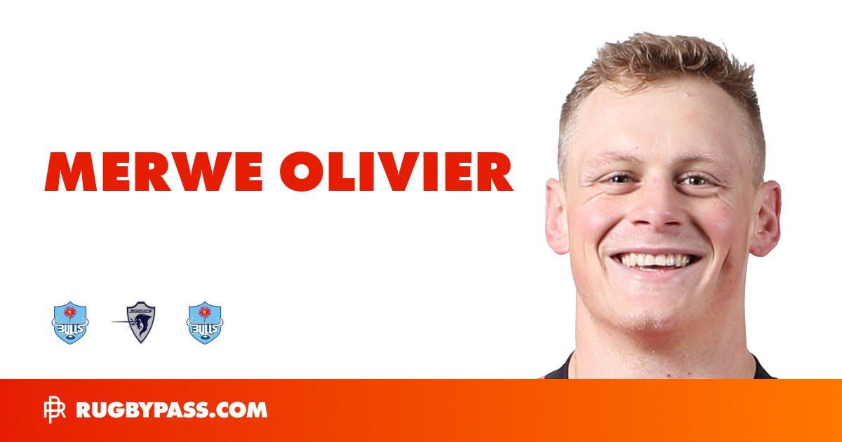 Merwe Olivier Rugby Bio | News, Stats, Age, Height & Team | RugbyPass