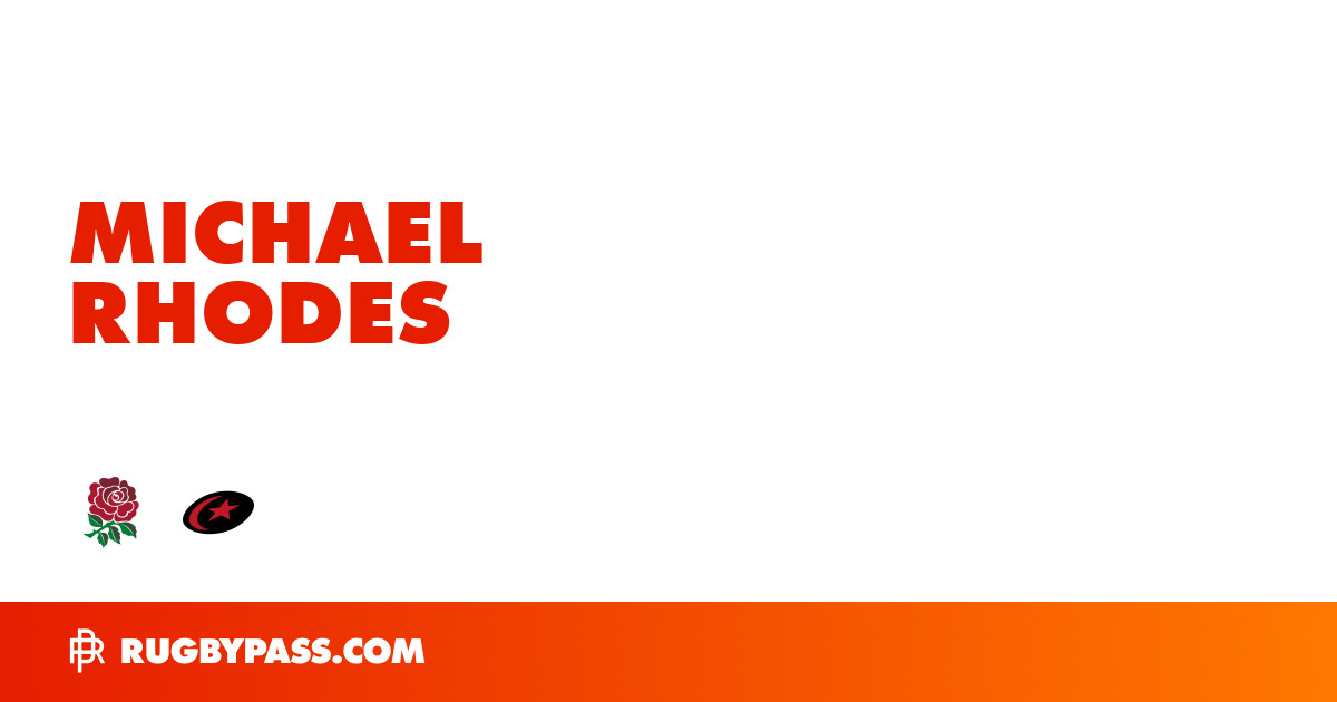 Michael Rhodes Rugby Bio | News, Stats, Age, Height & Team | RugbyPass