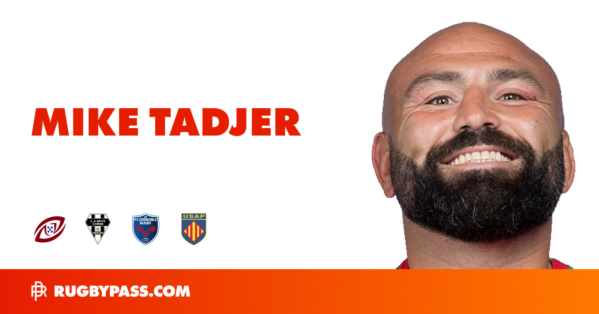 Mike Tadjer Rugby Bio | News, Stats, Age, Height & Team | RugbyPass