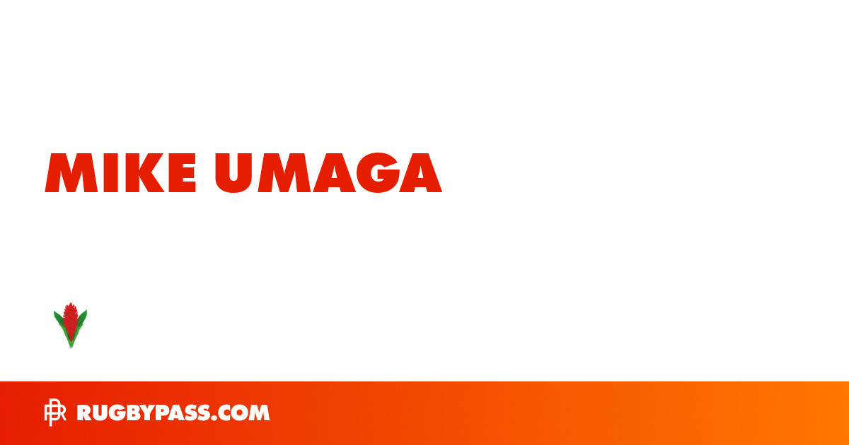 Mike Umaga Rugby Bio | News, Stats, Age, Height & Team | RugbyPass