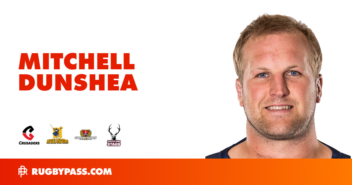 Mitchell Dunshea Rugby Bio | News, Stats, Age, Height & Team | RugbyPass