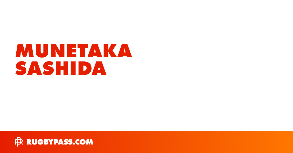 Munetaka Sashida Rugby Bio | News, Stats, Age, Height & Team | RugbyPass
