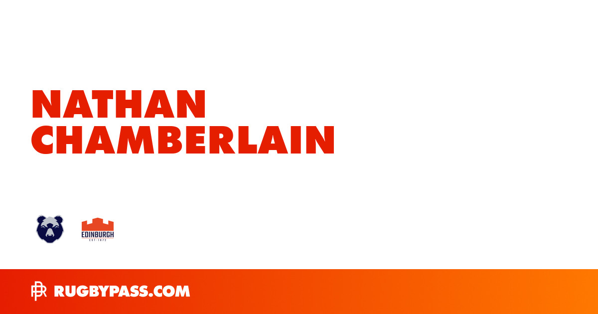 Nathan Chamberlain Rugby Bio | News, Stats, Age, Height & Team | RugbyPass
