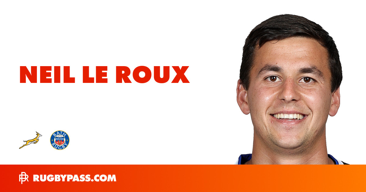 Neil Le Roux Rugby Bio | News, Stats, Age, Height & Team | RugbyPass