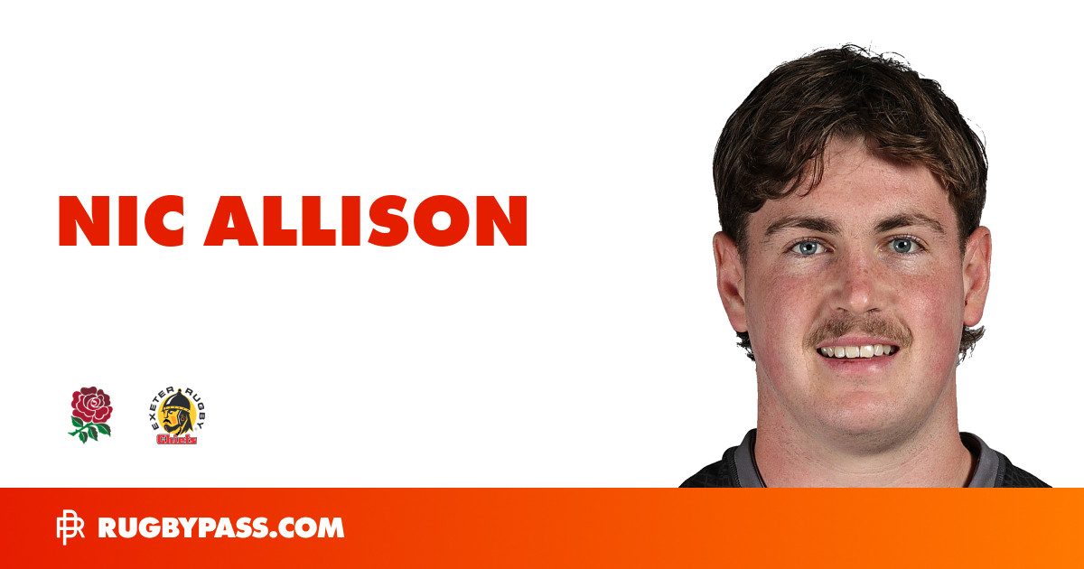 Nic Allison Rugby Bio | News, Stats, Age, Height & Team | RugbyPass