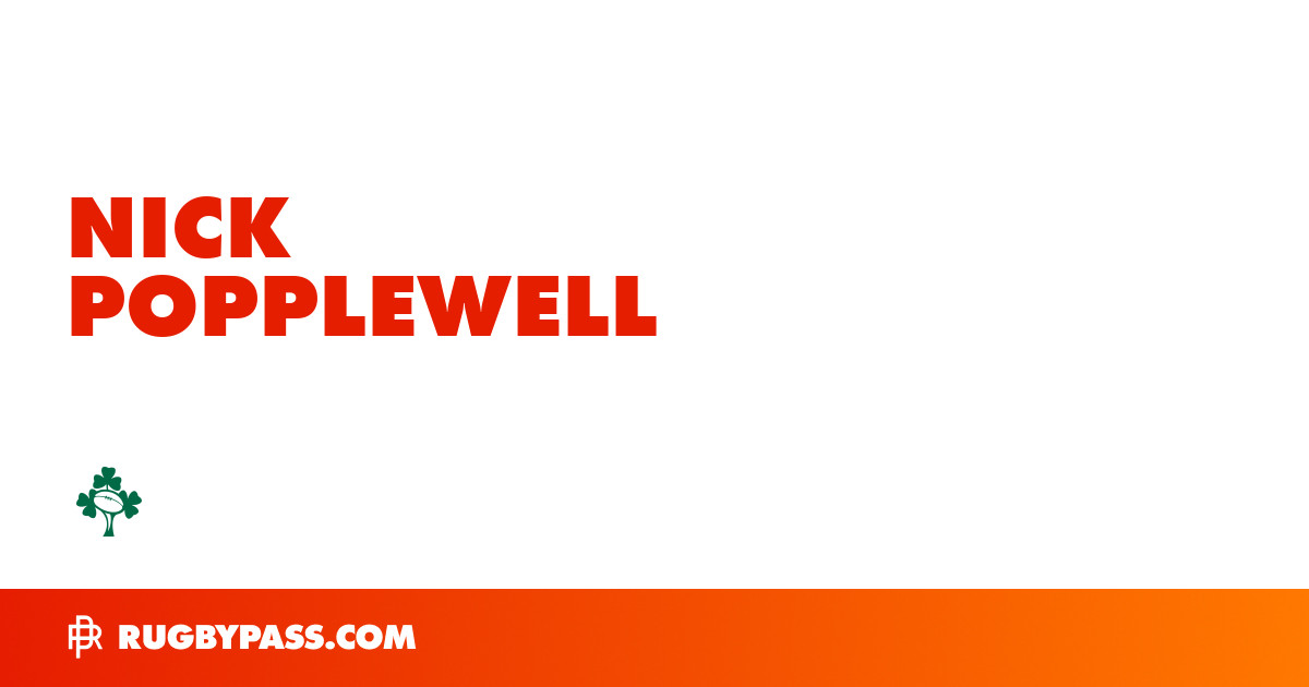 Nick Popplewell Rugby Bio | News, Stats, Age, Height & Team | RugbyPass