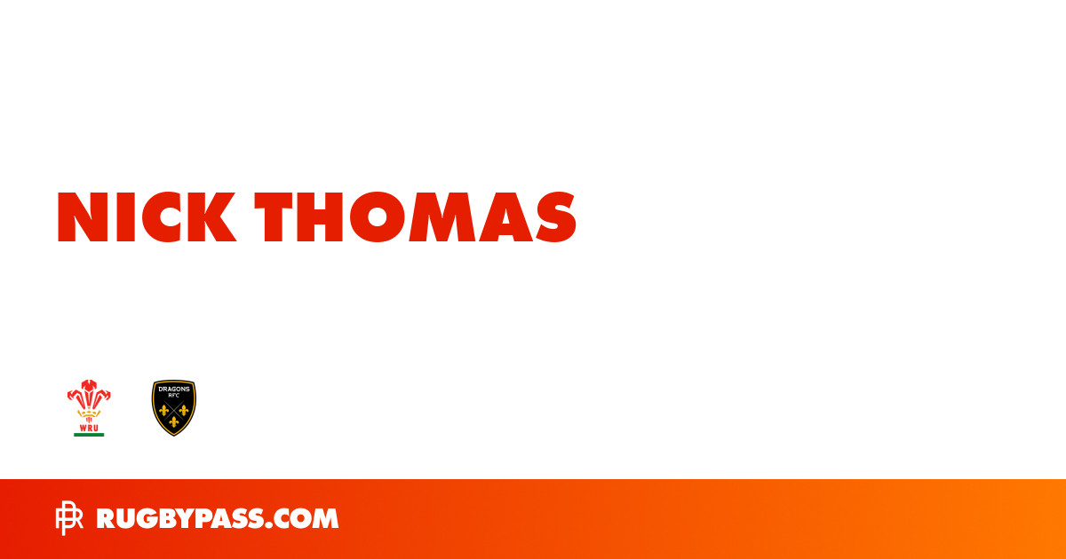 Nick Thomas Rugby Bio | News, Stats, Age, Height & Team | RugbyPass