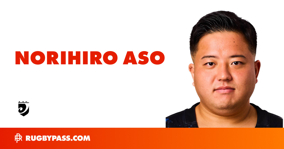 Norihiro Aso Rugby Bio | News, Stats, Age, Height & Team | RugbyPass