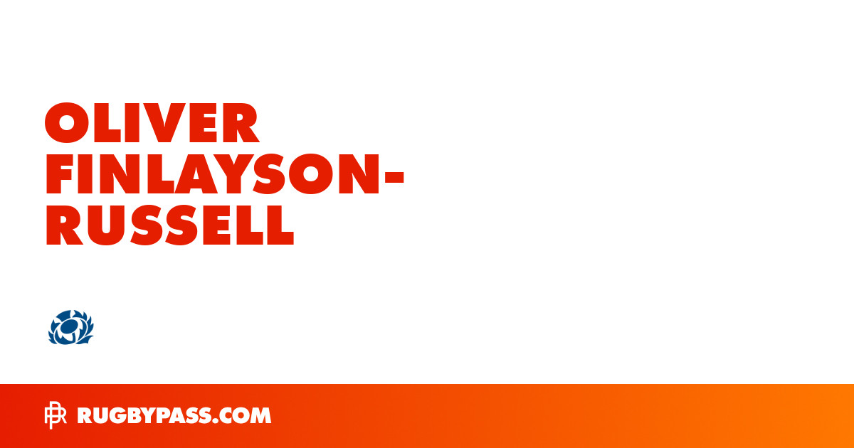 Oliver Finlayson-Russell Rugby Bio | News, Stats, Age, Height & Team ...