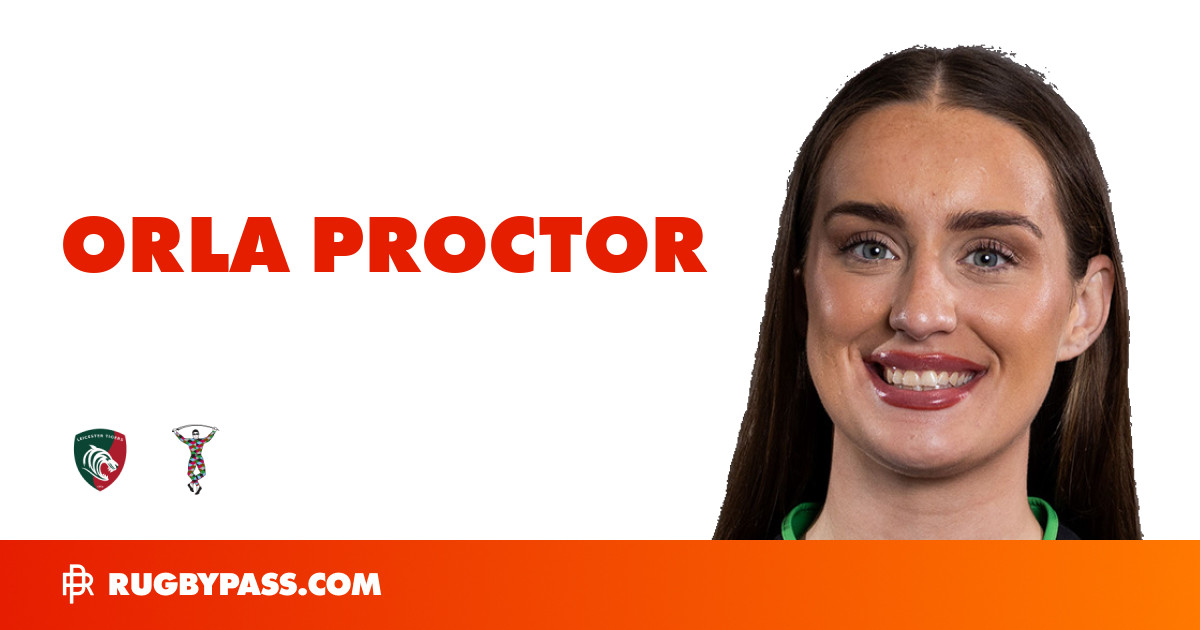 Orla Proctor Rugby Bio | News, Stats, Age, Height & Team | RugbyPass