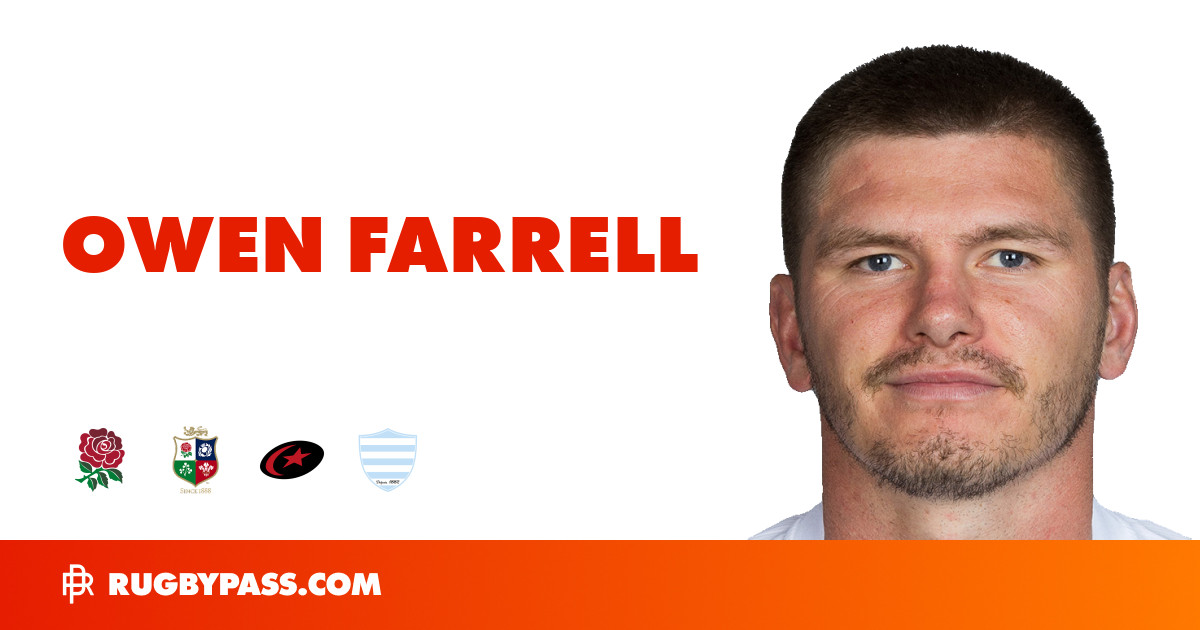 Owen Farrell Rugby | Owen Farrell News, Stats & Team | RugbyPass