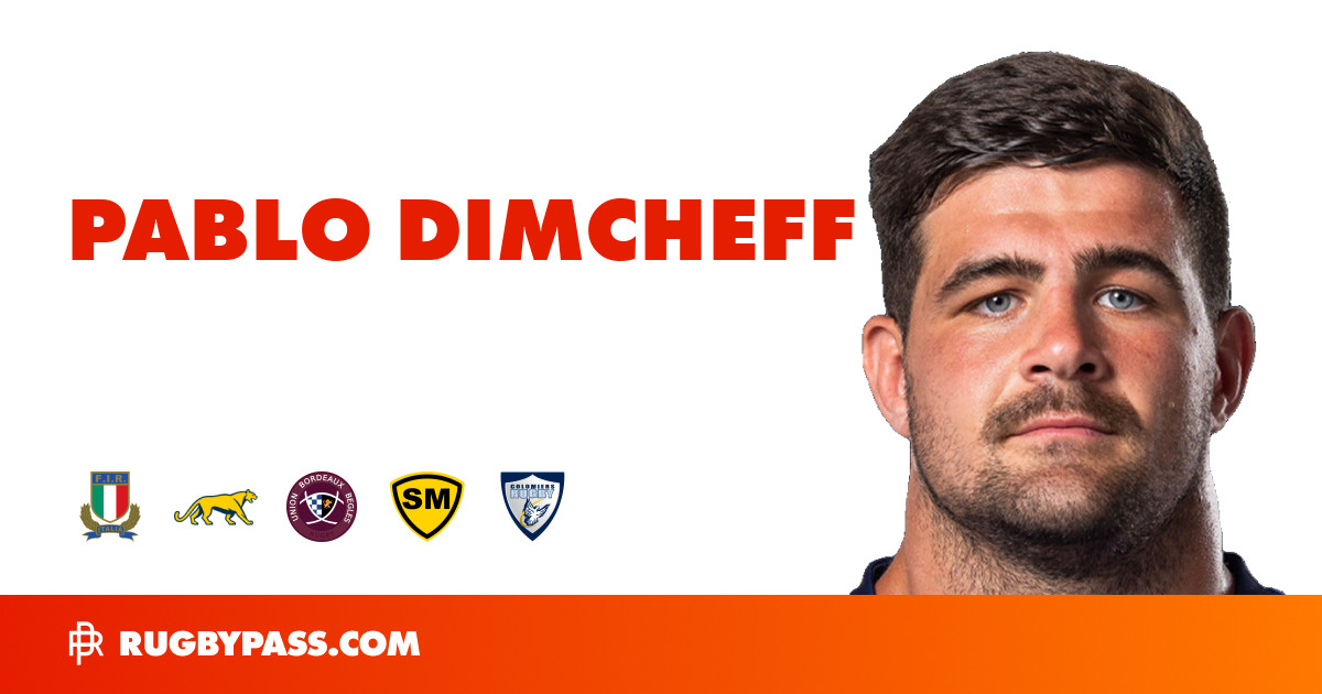 Pablo Dimcheff Rugby Bio | News, Stats, Age, Height & Team | RugbyPass