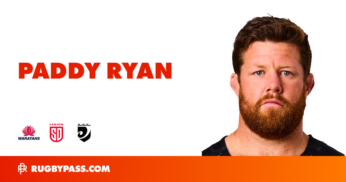 Paddy Ryan Rugby Bio | News, Stats, Age, Height & Team | RugbyPass