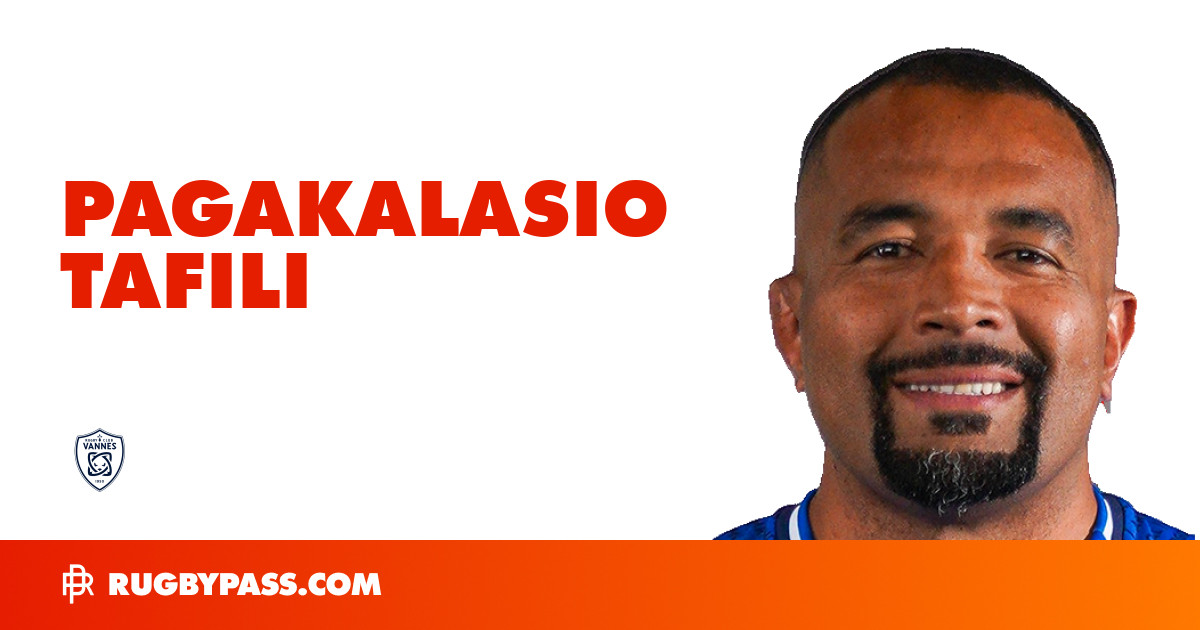 Pagakalasio Tafili Rugby Bio | News, Stats, Age, Height & Team | RugbyPass