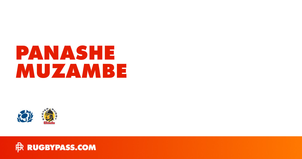 Panashe Muzambe Rugby Bio | News, Stats, Age, Height & Team | RugbyPass