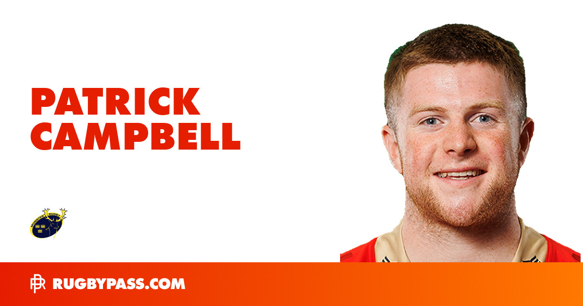 Patrick Campbell Rugby Bio | News, Stats, Age, Height & Team | RugbyPass