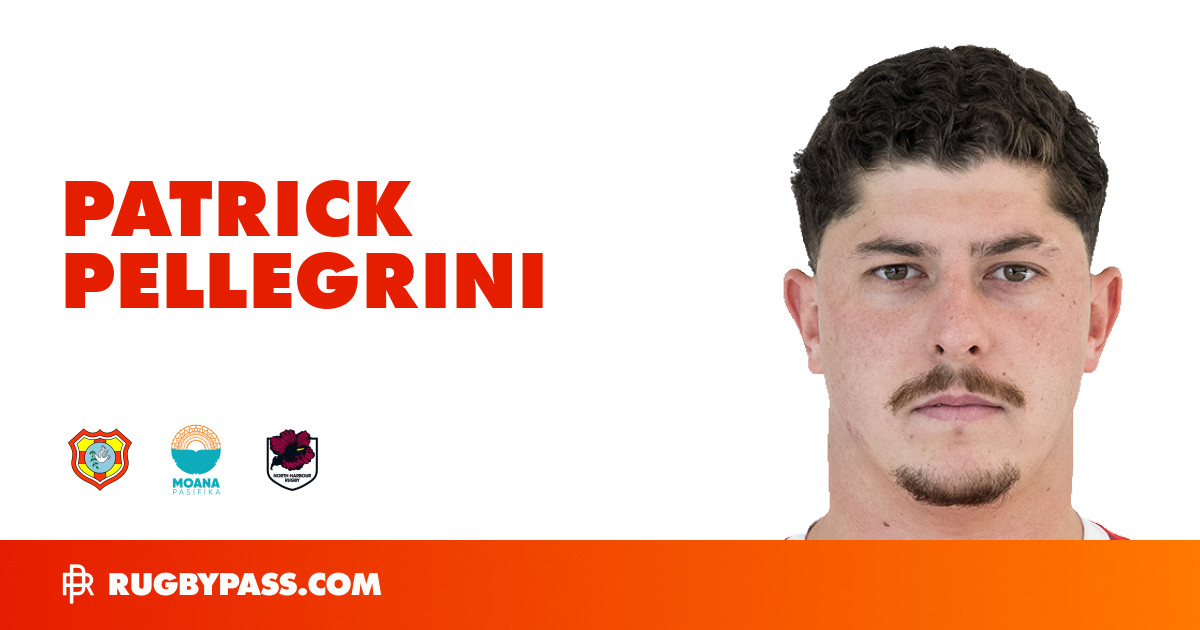 Patrick Pellegrini Rugby Bio | News, Stats, Age, Height & Team | RugbyPass