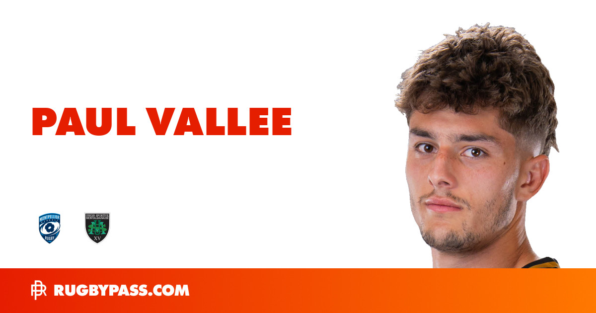 Paul Vallee Rugby Bio | News, Stats, Age, Height & Team | RugbyPass