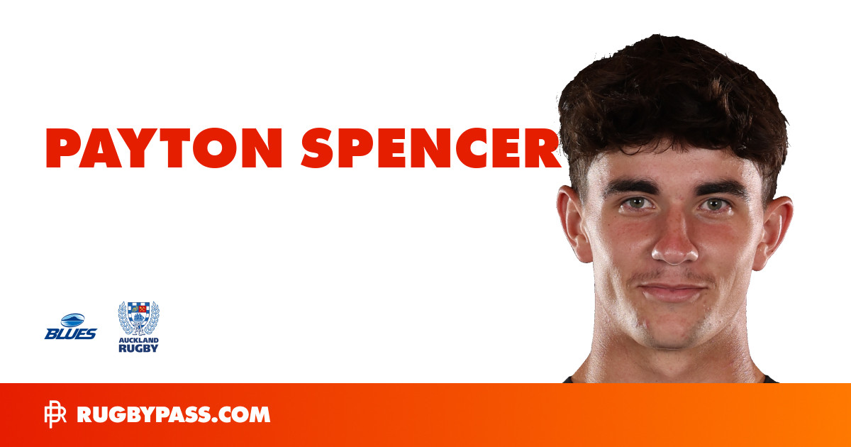 Payton Spencer Rugby Bio | News, Stats, Age, Height & Team | RugbyPass