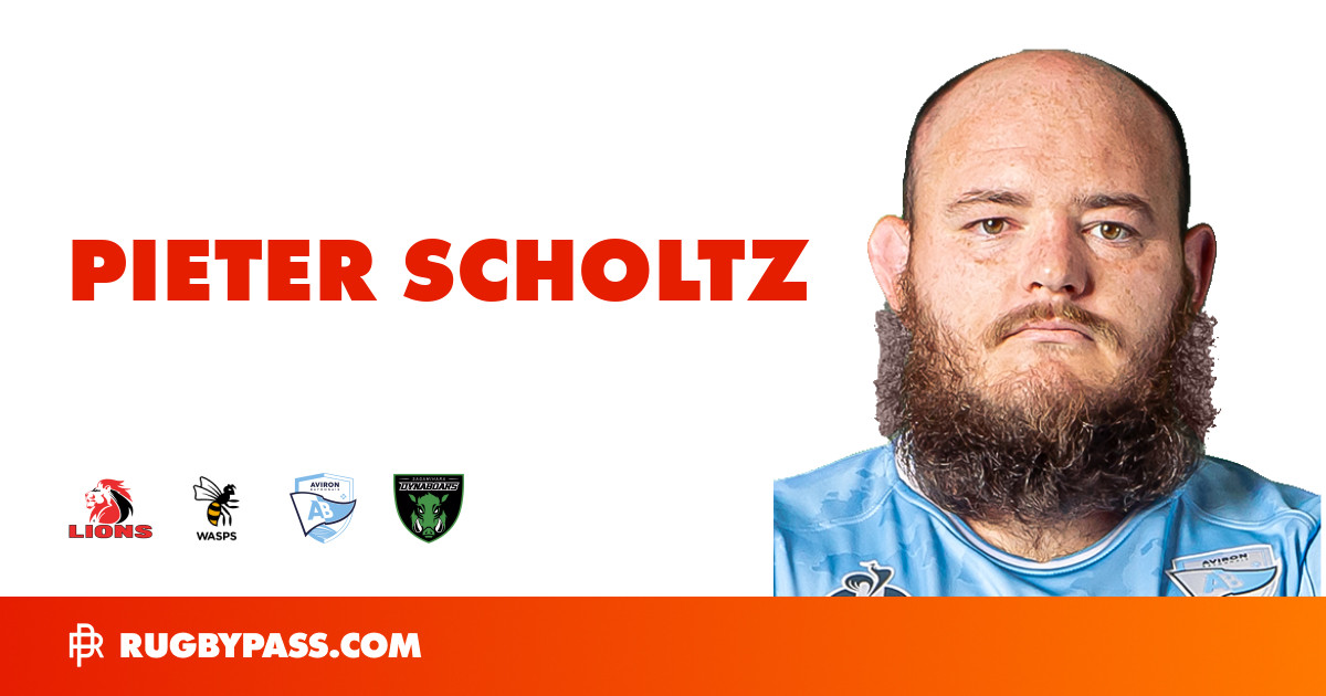 Pieter Scholtz Rugby Bio | News, Stats, Age, Height & Team | RugbyPass