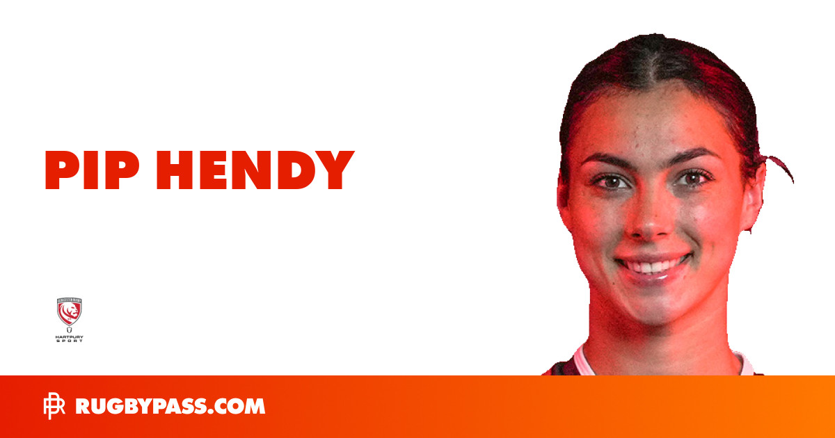 Pip Hendy Rugby Bio | News, Stats, Age, Height & Team | RugbyPass