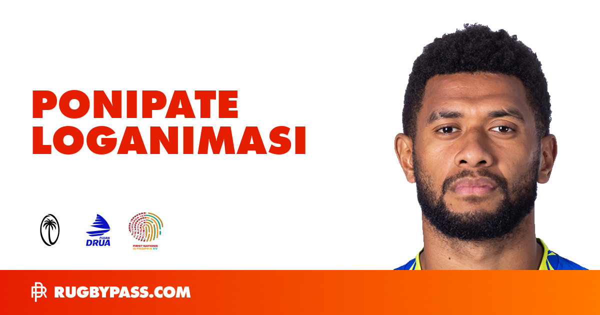 Ponipate Loganimasi Rugby Bio | News, Stats, Age, Height & Team | RugbyPass