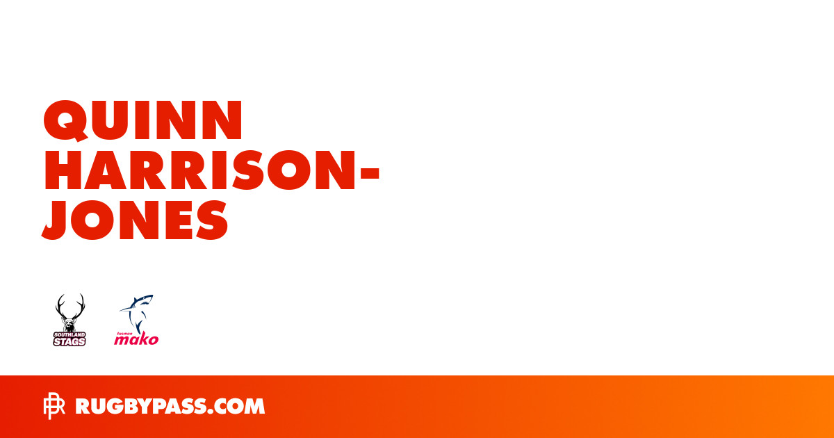 Quinn Harrison-Jones Rugby Bio | News, Stats, Age, Height & Team ...