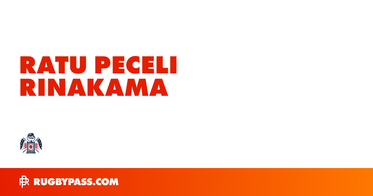 Ratu Peceli Rinakama Rugby Bio | News, Stats, Age, Height & Team ...