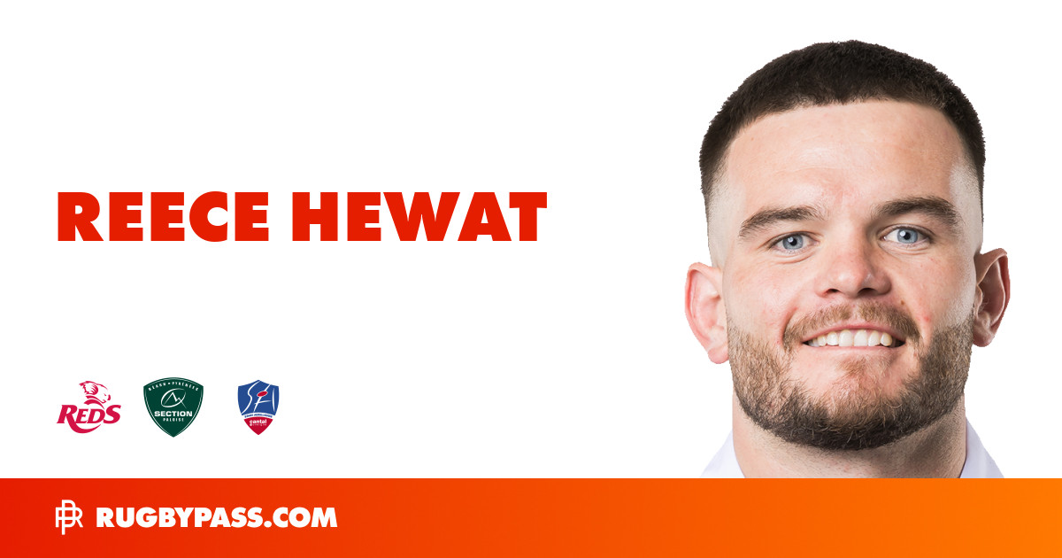 Reece Hewat Rugby Bio | News, Stats, Age, Height & Team | RugbyPass