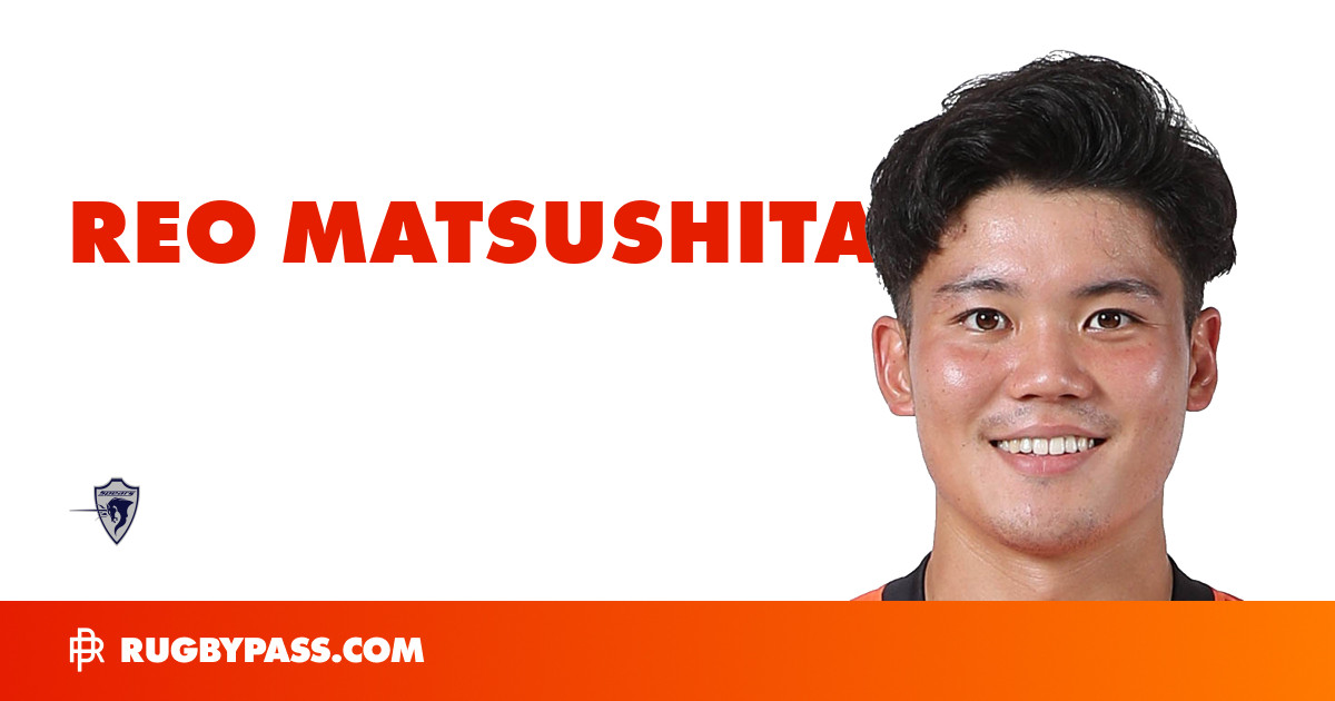 Reo Matsushita Rugby Bio | News, Stats, Age, Height & Team | RugbyPass