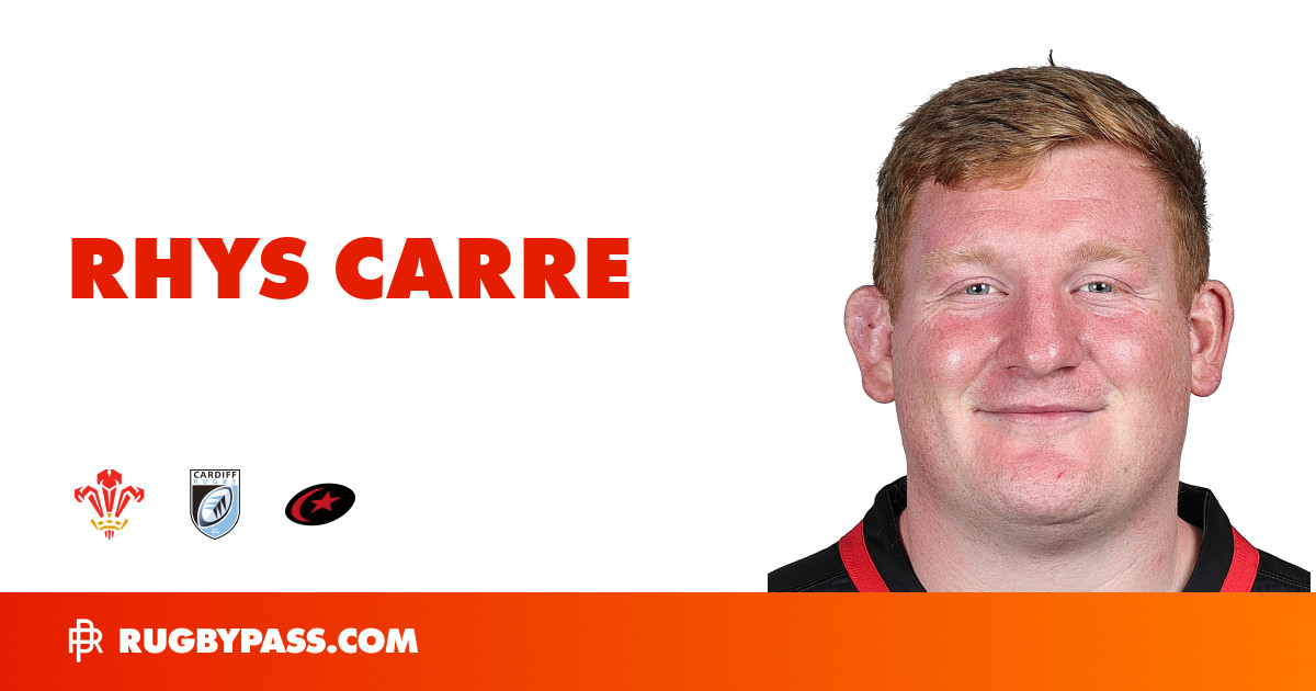 Rhys Carre Rugby Bio | News, Stats, Age, Height & Team | RugbyPass