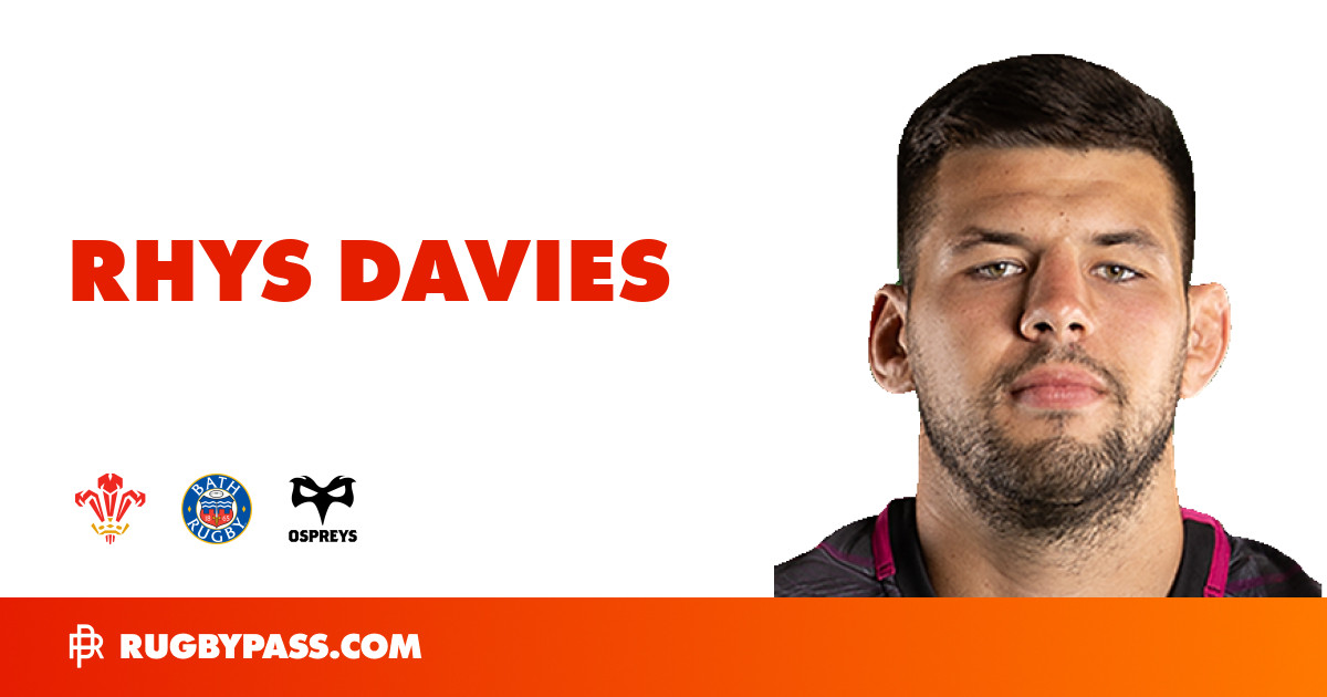 Rhys Davies Rugby Bio | News, Stats, Age, Height & Team | RugbyPass