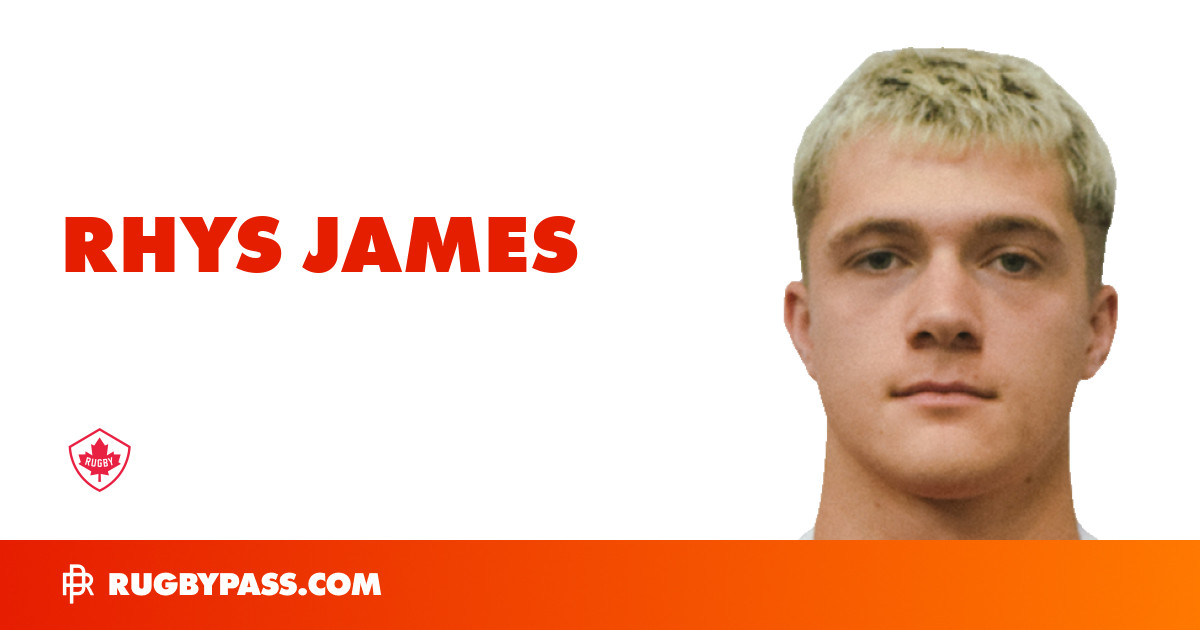 Rhys James Rugby Bio | News, Stats, Age, Height & Team | RugbyPass
