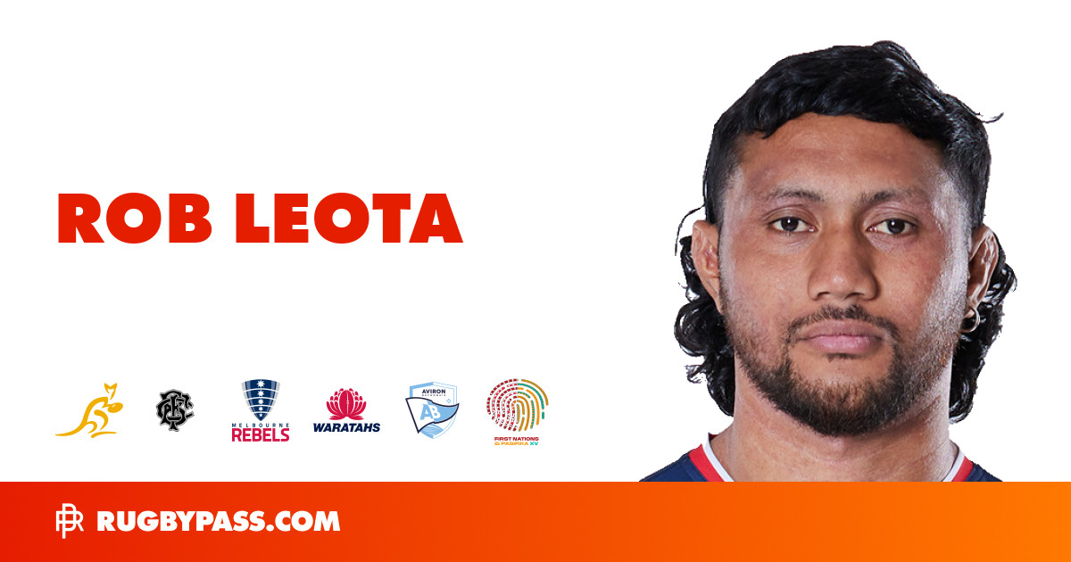 Rob Leota Rugby Bio | News, Stats, Age, Height & Team | RugbyPass