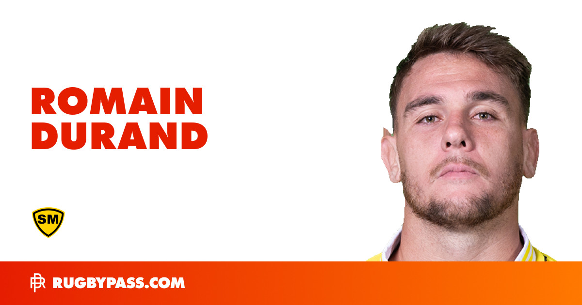 Romain Durand Rugby Bio | News, Stats, Age, Height & Team | RugbyPass