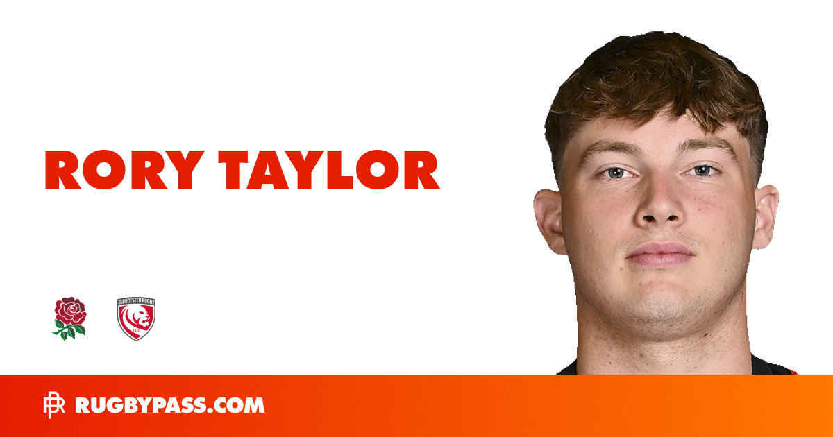 Rory Taylor Rugby Bio | News, Stats, Age, Height & Team | RugbyPass