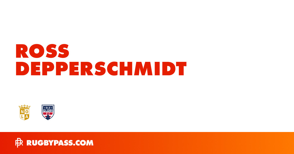 Ross Depperschmidt Rugby Bio | News, Stats, Age, Height & Team | RugbyPass