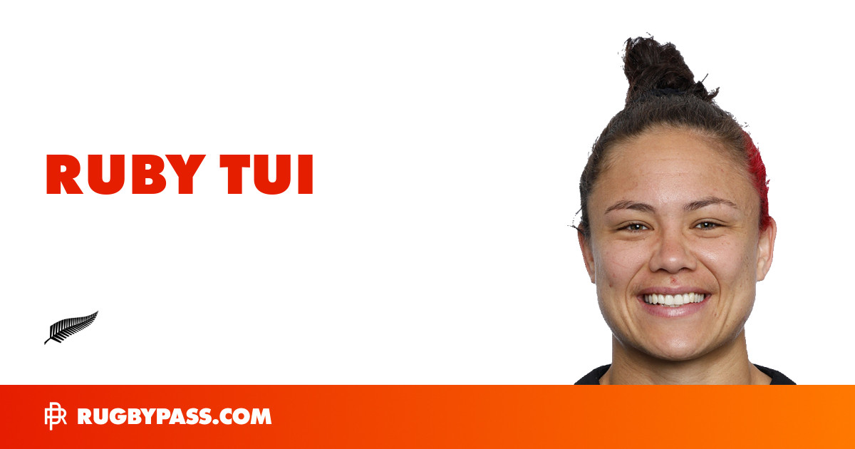 Ruby Tui Rugby | Ruby Tui News, Stats & Team | RugbyPass