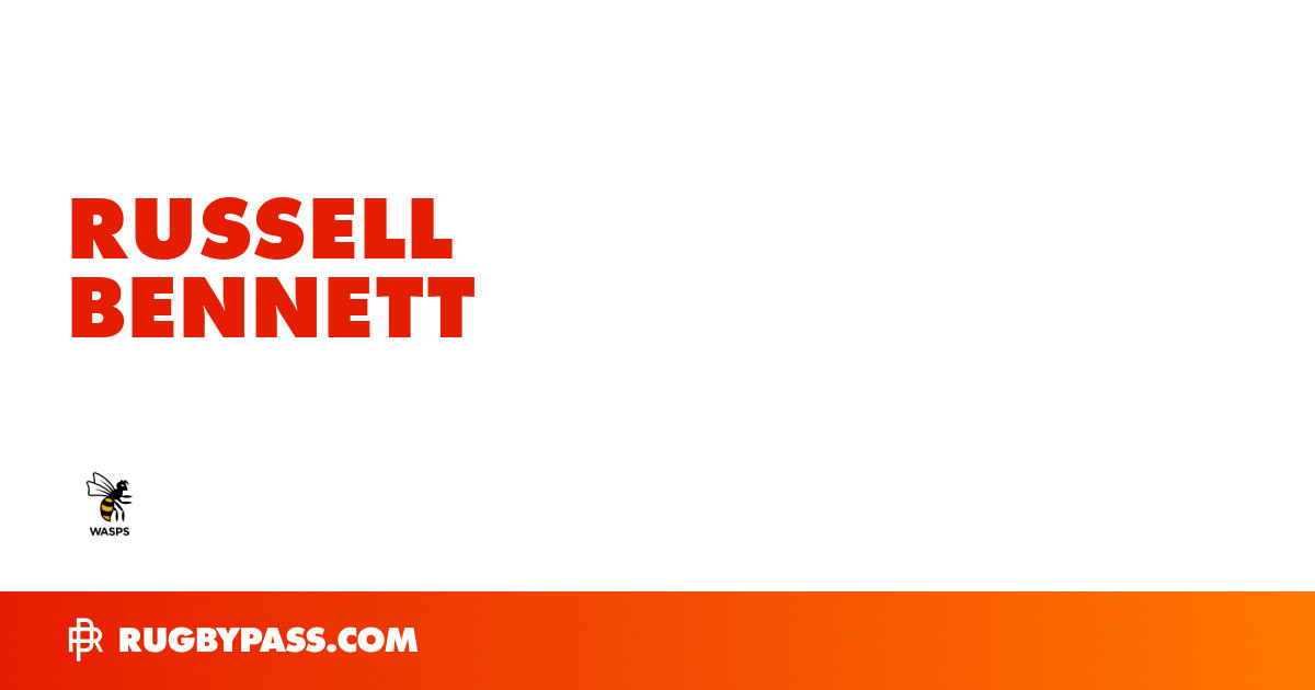 Russell Bennett Rugby Bio | News, Stats, Age, Height & Team | RugbyPass
