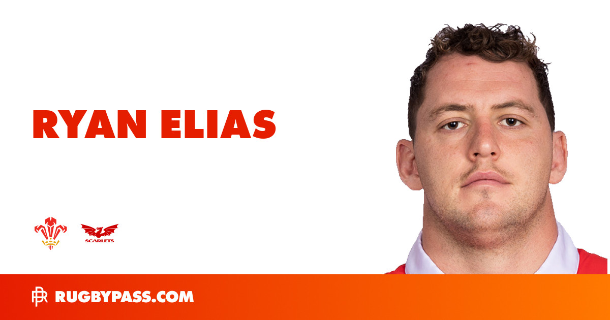 Ryan Elias Rugby Bio | News, Stats, Age, Height & Team | RugbyPass