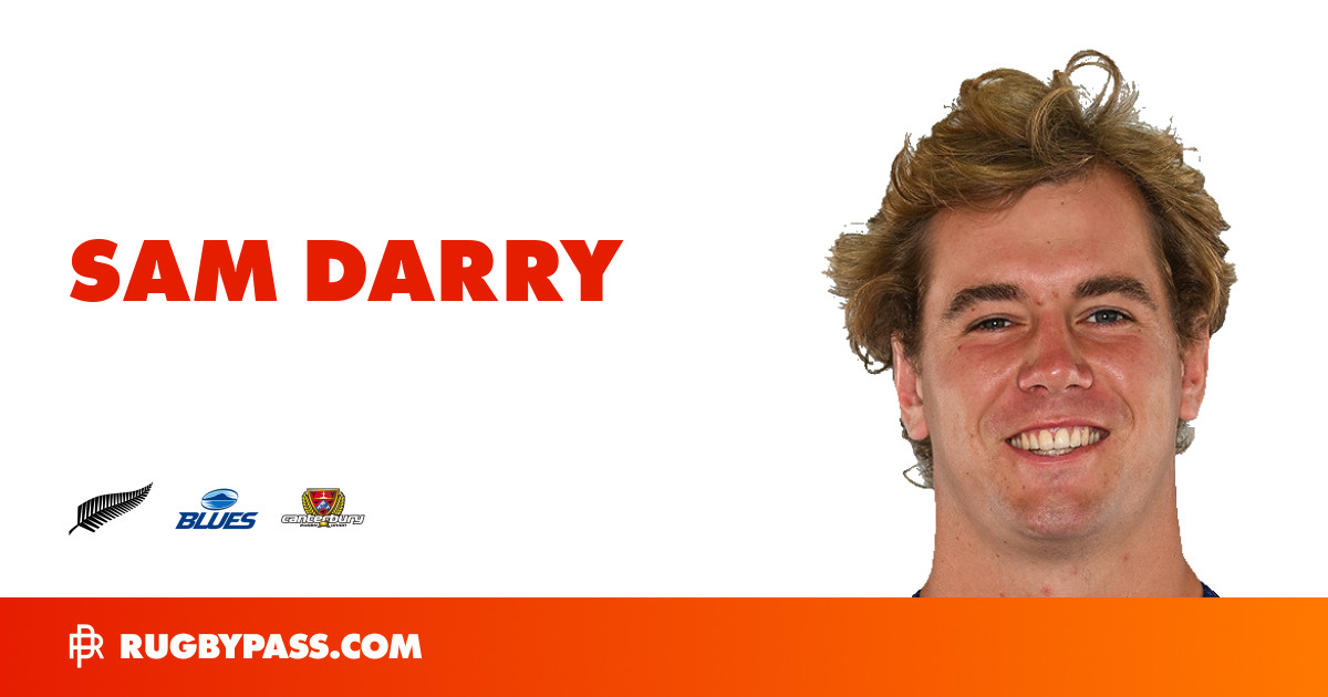 Sam Darry Rugby Bio | News, Stats, Age, Height & Team | RugbyPass