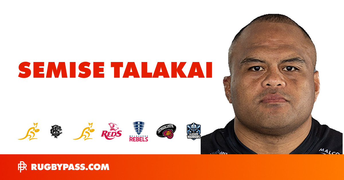 Semise Talakai Rugby Bio | News, Stats, Age, Height & Team | RugbyPass